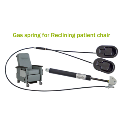 Gas spring for Reclining patient chair | Gastac-Locking Gas Springs ...
