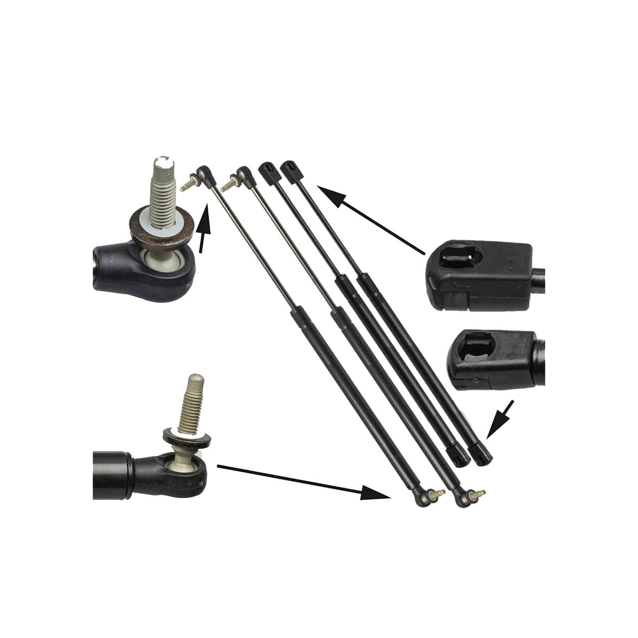 bonnet shocks - Gastac-Gas Springs, Gas struts, Hydraulic Manufacturer