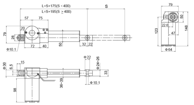 High Force Heavy Duty Linear Actuator - Gastac