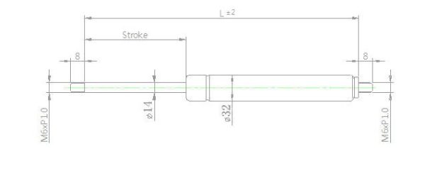 Small Gas Struts & Gas Shocks | Small in Size- Gastac