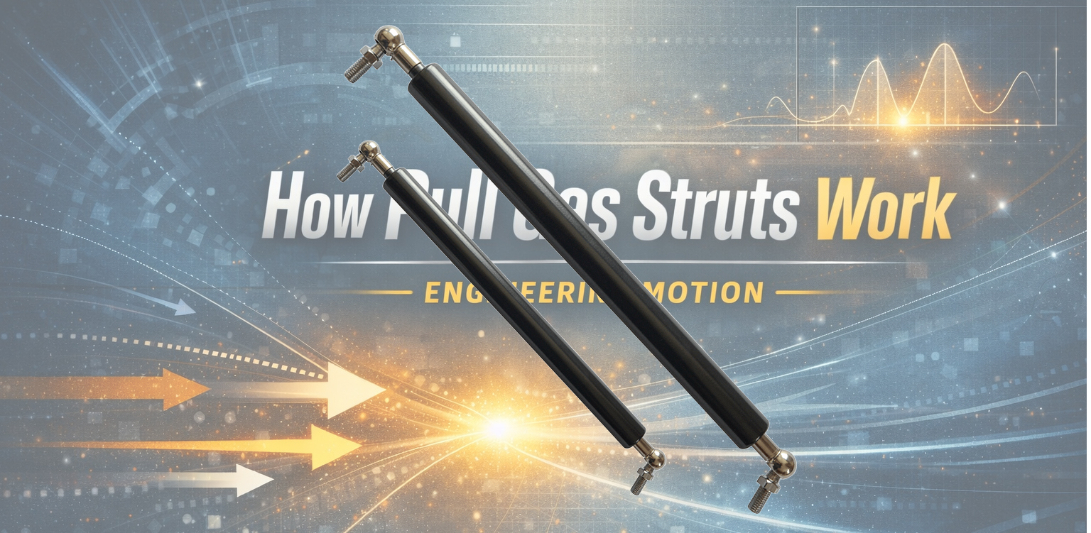How Pull Gas Struts Work Explained by GASTAC